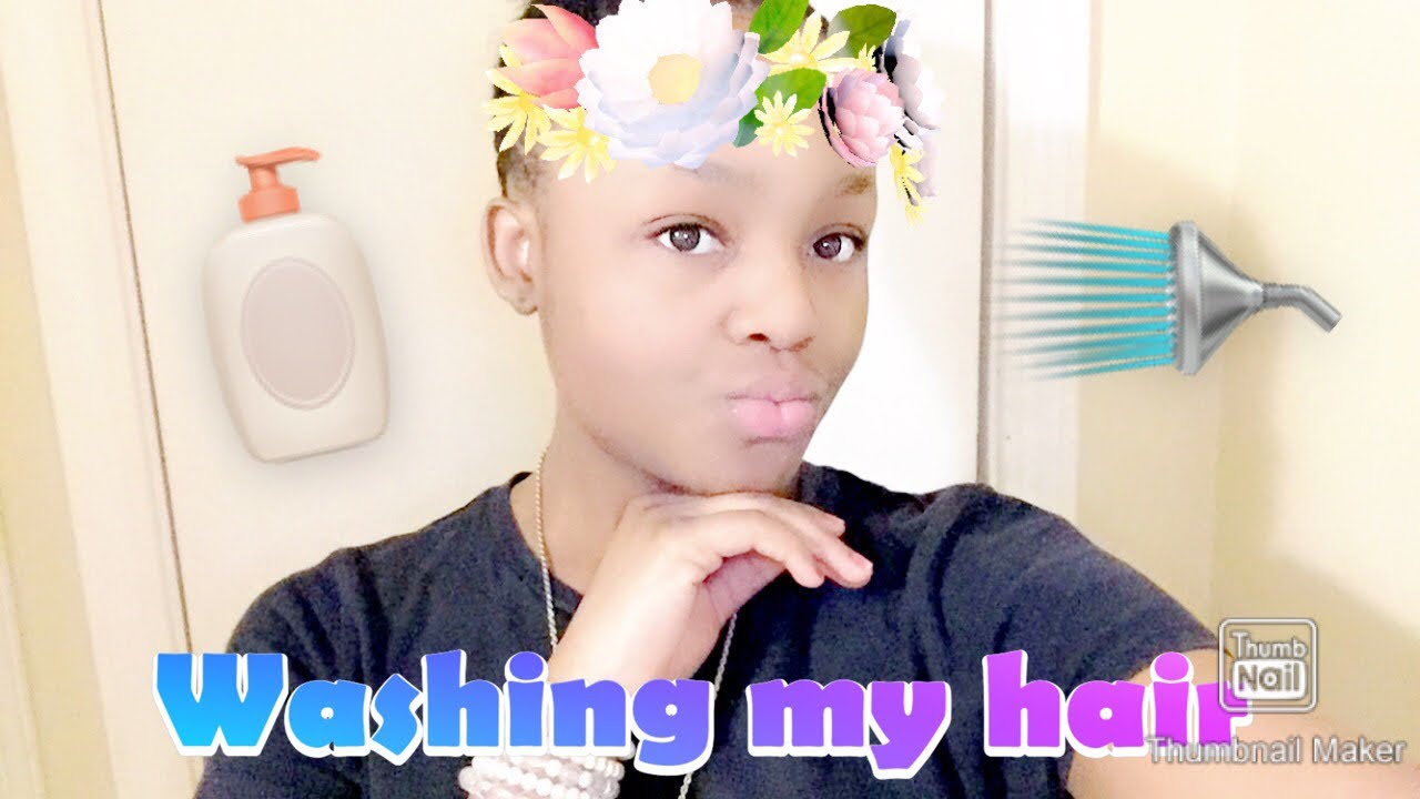 Washing My Hair Tutorial - YouTube