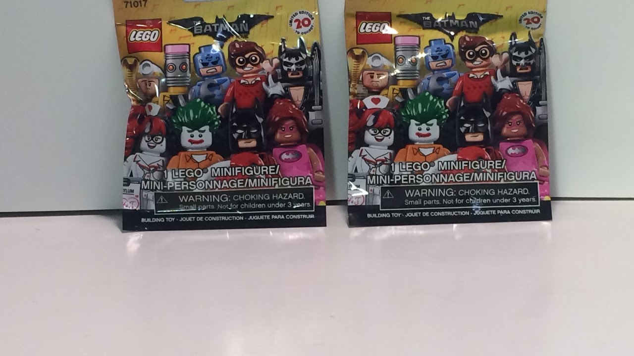 LEGO Batman Movie Collectable Minifigure Pack Opening - YouTube