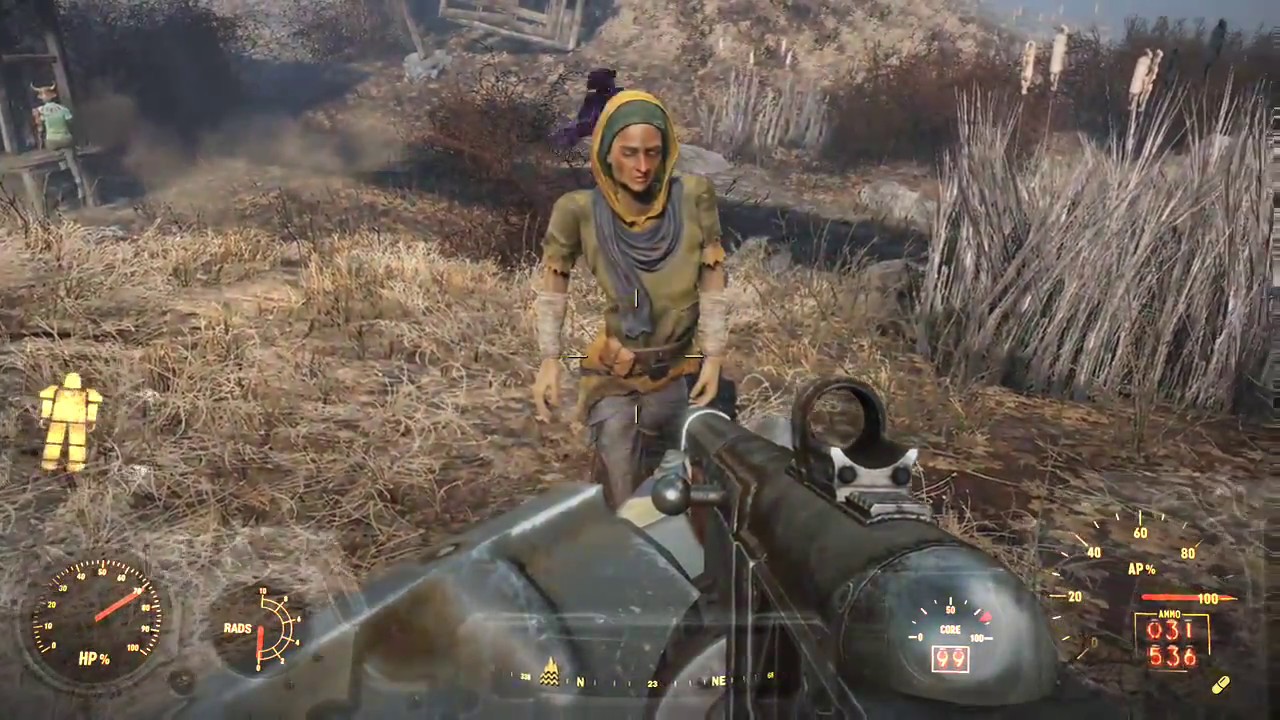 Fallout 4 Scary legs glitch so funny - YouTube