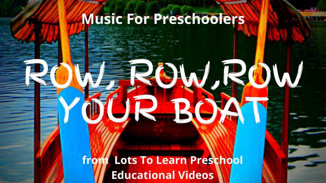Music For Preschoolers | Row Your Boat Music Box - YouTube