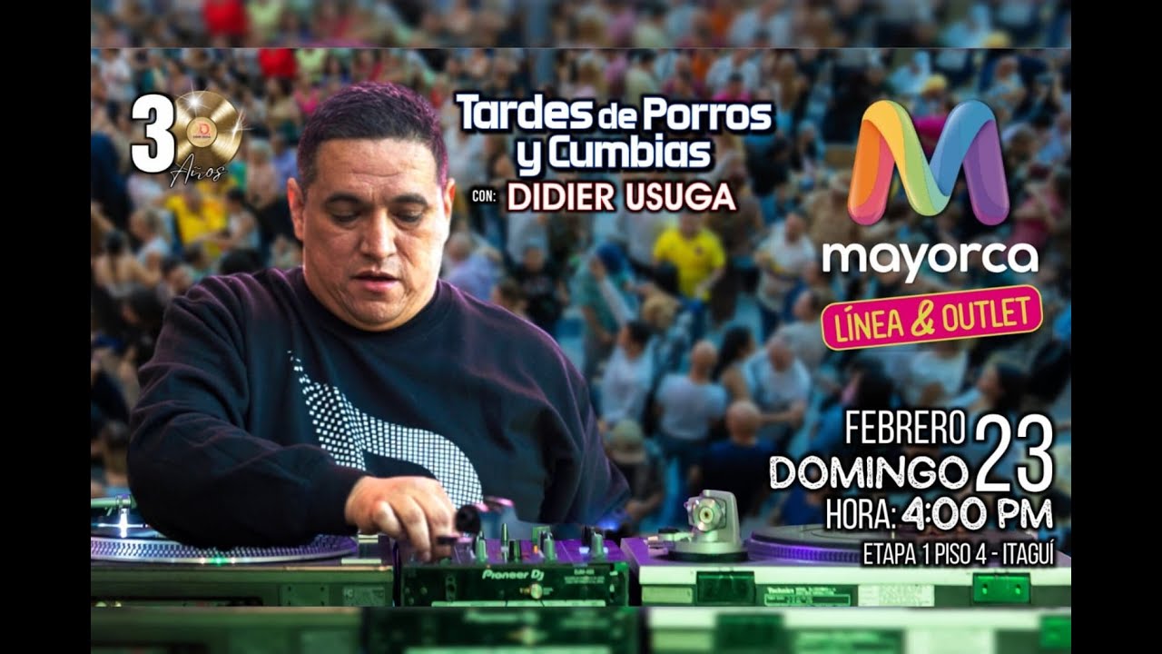 TARDE DE PORROS Y CUMBIAS CON DIDIER USUGA EN MAYORCA - YouTube