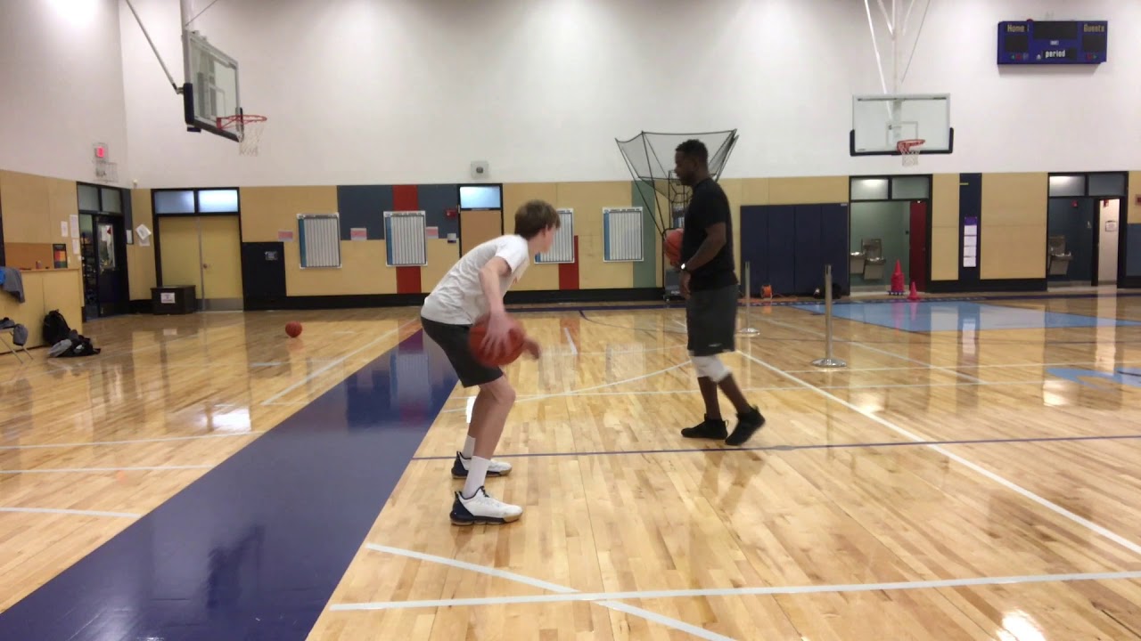 8th Grader Hudson Powell with Basketball Addict Training's Dwayne ...