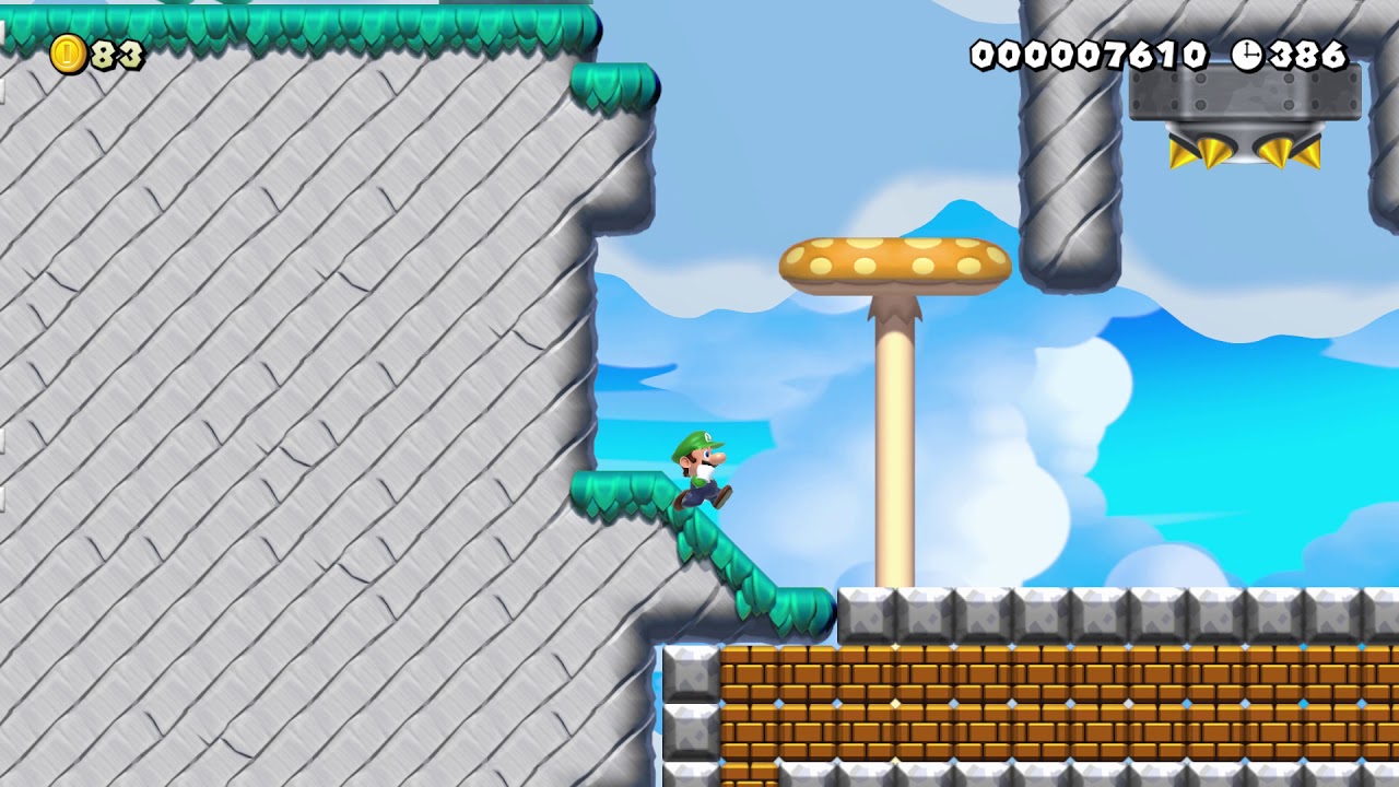 Super Mario Maker 2 Level Showcase: Larrys Sky Attack - YouTube