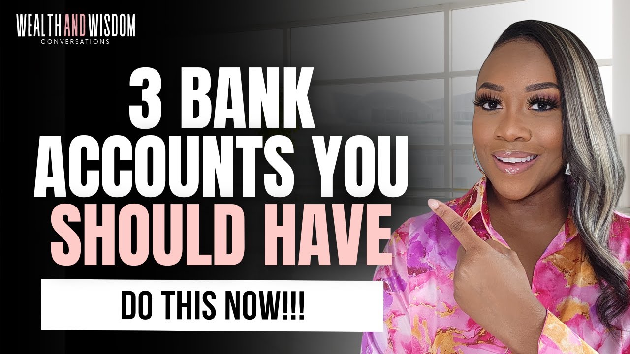 Simple Money Management: 3 Bank Accounts You Must Have - YouTube