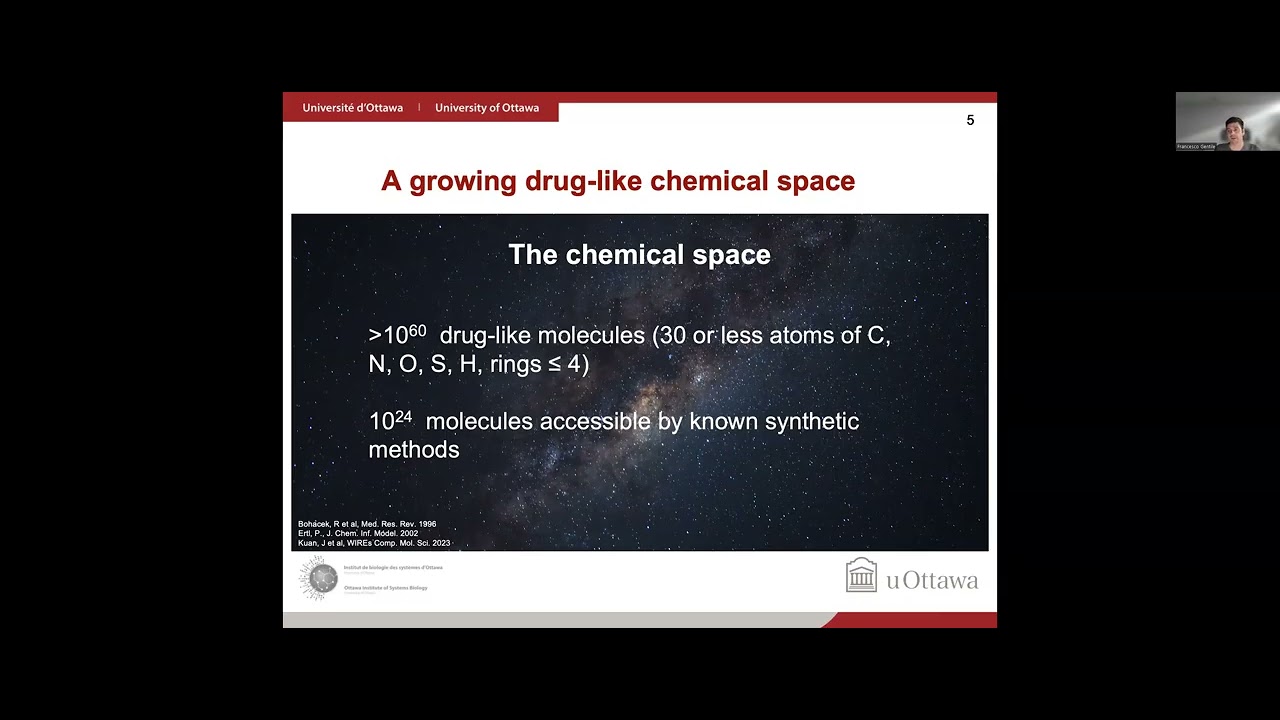 Francesco Gentile: Diving into Deep Chemical Space to Advance Ligand ...