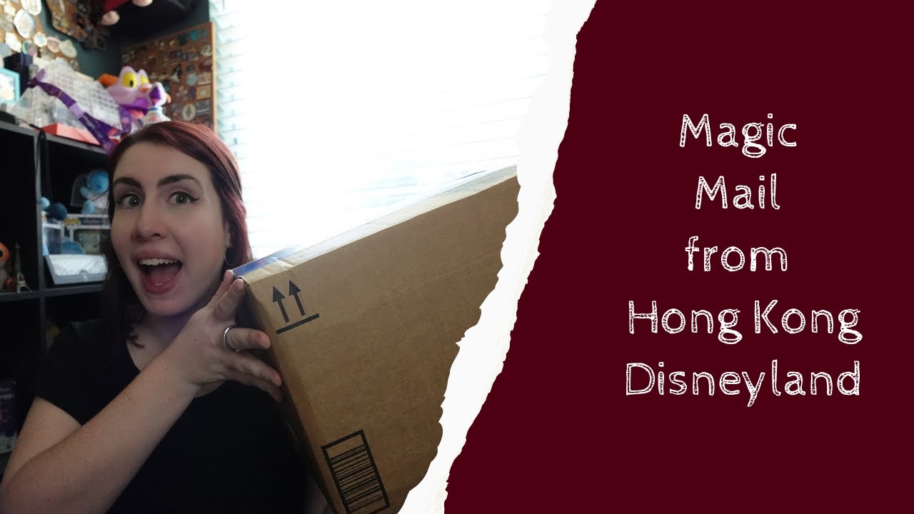 Magic Mail from Hong Kong Disneyland | Magic Mail Monday - YouTube