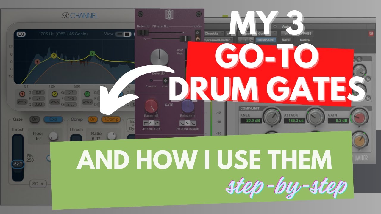 Unveiling My Top 3 Drum Gates You Can't Miss (plus Expert Tips!) - YouTube