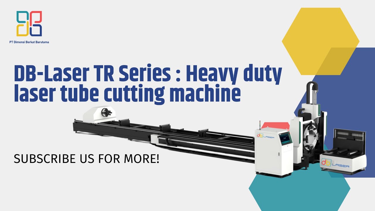 DB-Laser TR Series : Heavy Duty Laser Tube Cutting Machine - YouTube