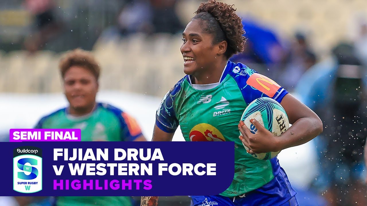 Fijian Drua v Western Force Highlights | Semi Final | Super Rugby Women ...