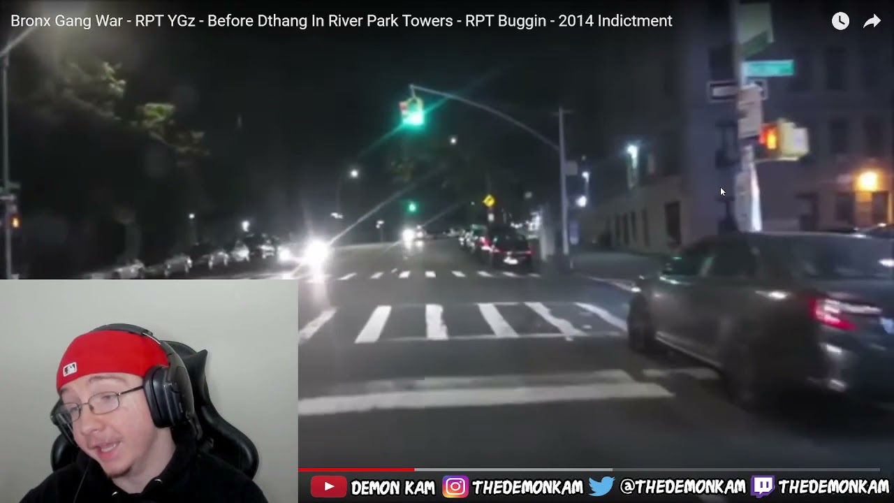 Demon Kam Reacts to Bronx Gang War - RPT YGz - Before Dthang In River ...