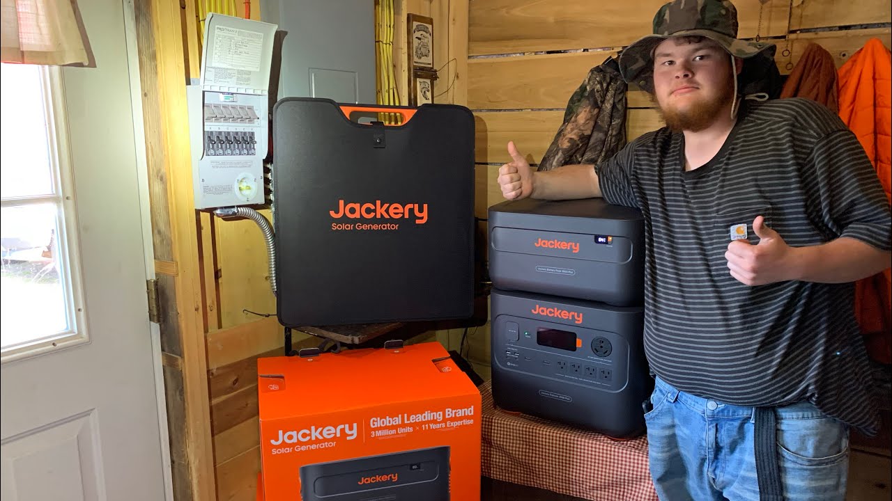 Installing Our New Back Up Power (Jackery 2000 Plus) - YouTube