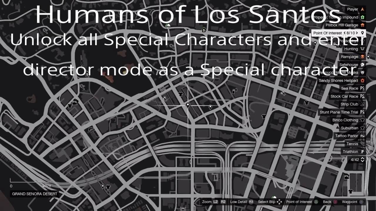GTA V Rockstar Editor Humans of Los Santos Trophy - YouTube