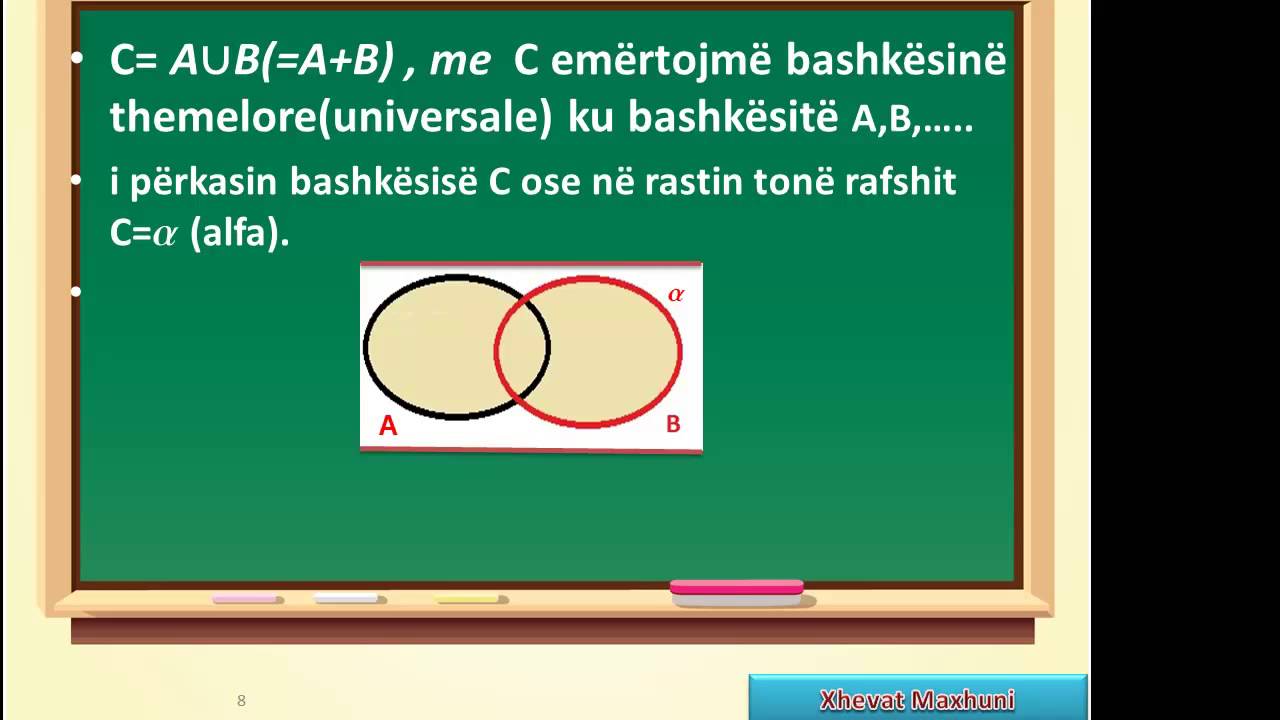 Veprimet me bashkesite pjesa e dyte - YouTube