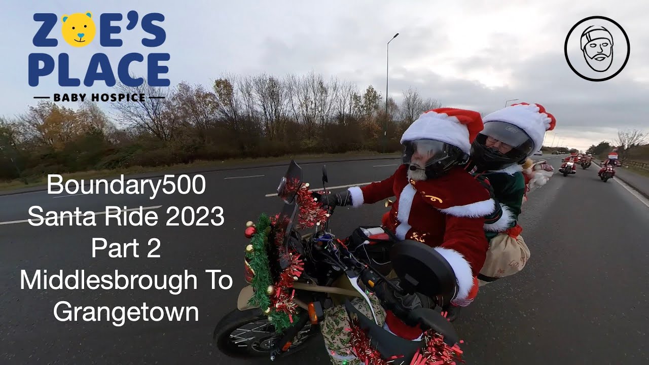 Boundary 500 Santa Ride 2023 Part 2 - YouTube