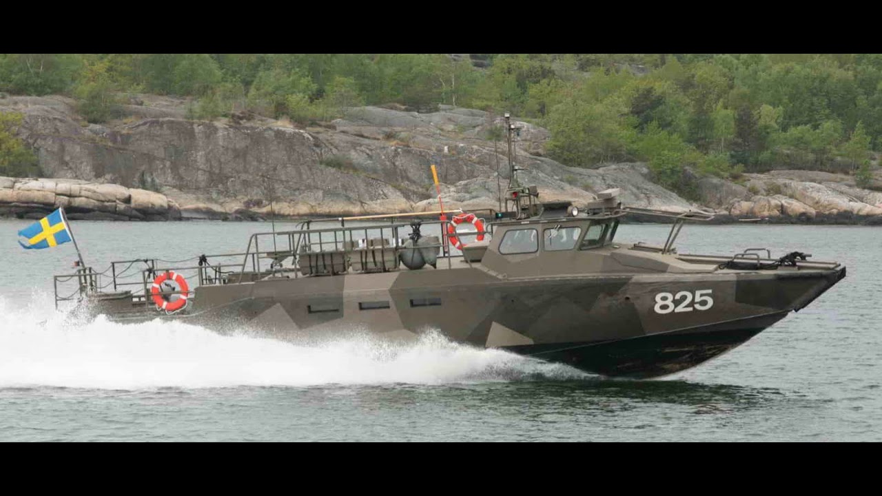 瑞典海軍 CB90攻擊快艇 剪輯 Sweden Navy Combat Boat 90H - YouTube