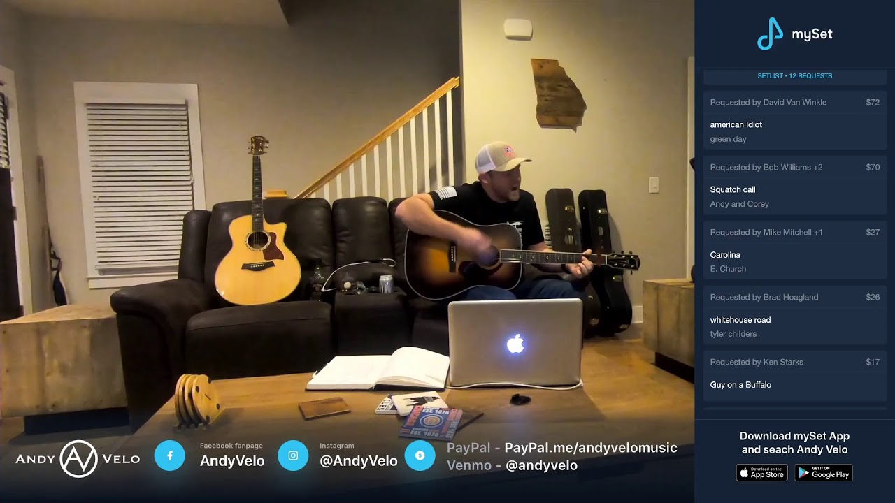 4/25 Andy Velo Livestream - YouTube