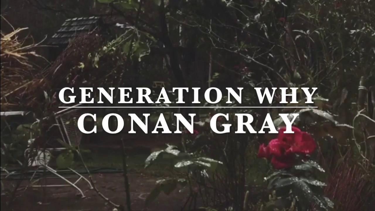 Generation Why - Conan Gray Lyrics - YouTube