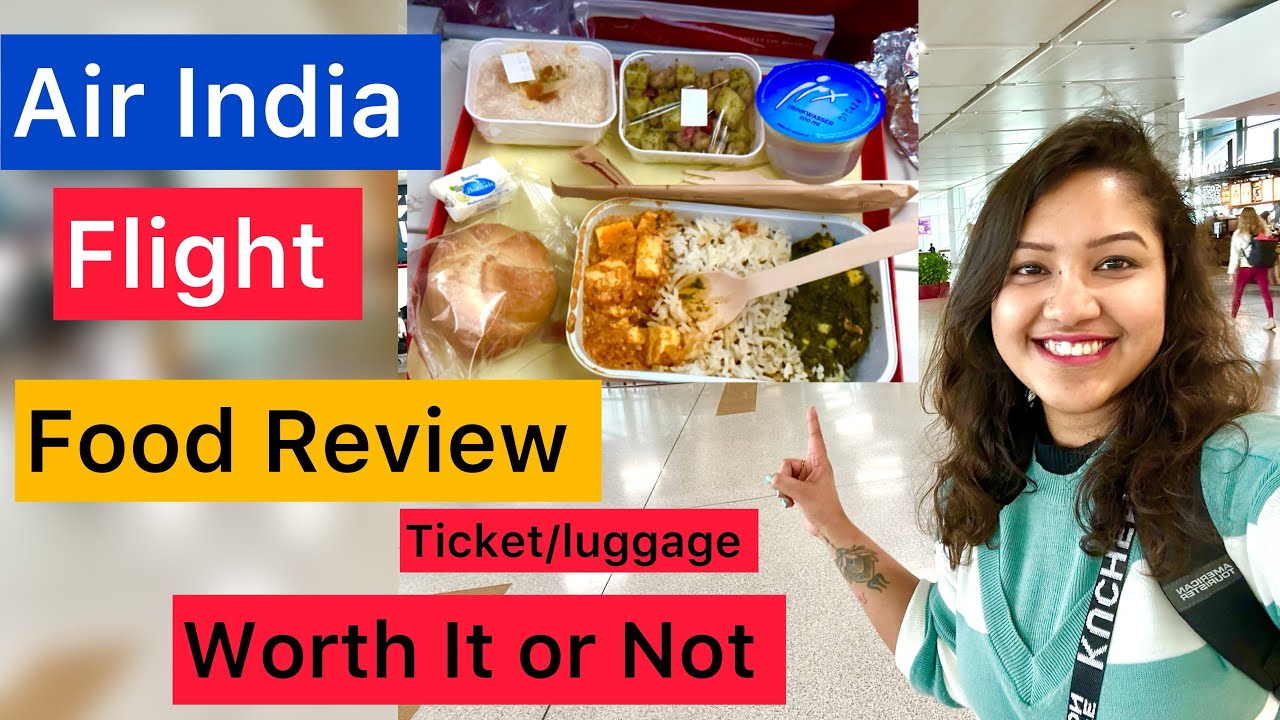 Air India Flight Food Review ll cheap flight tickets l Germany to ...