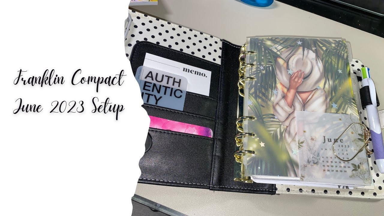 Franklin Planner || Using a Compact? || The Miranda Binder || June 2023 ...