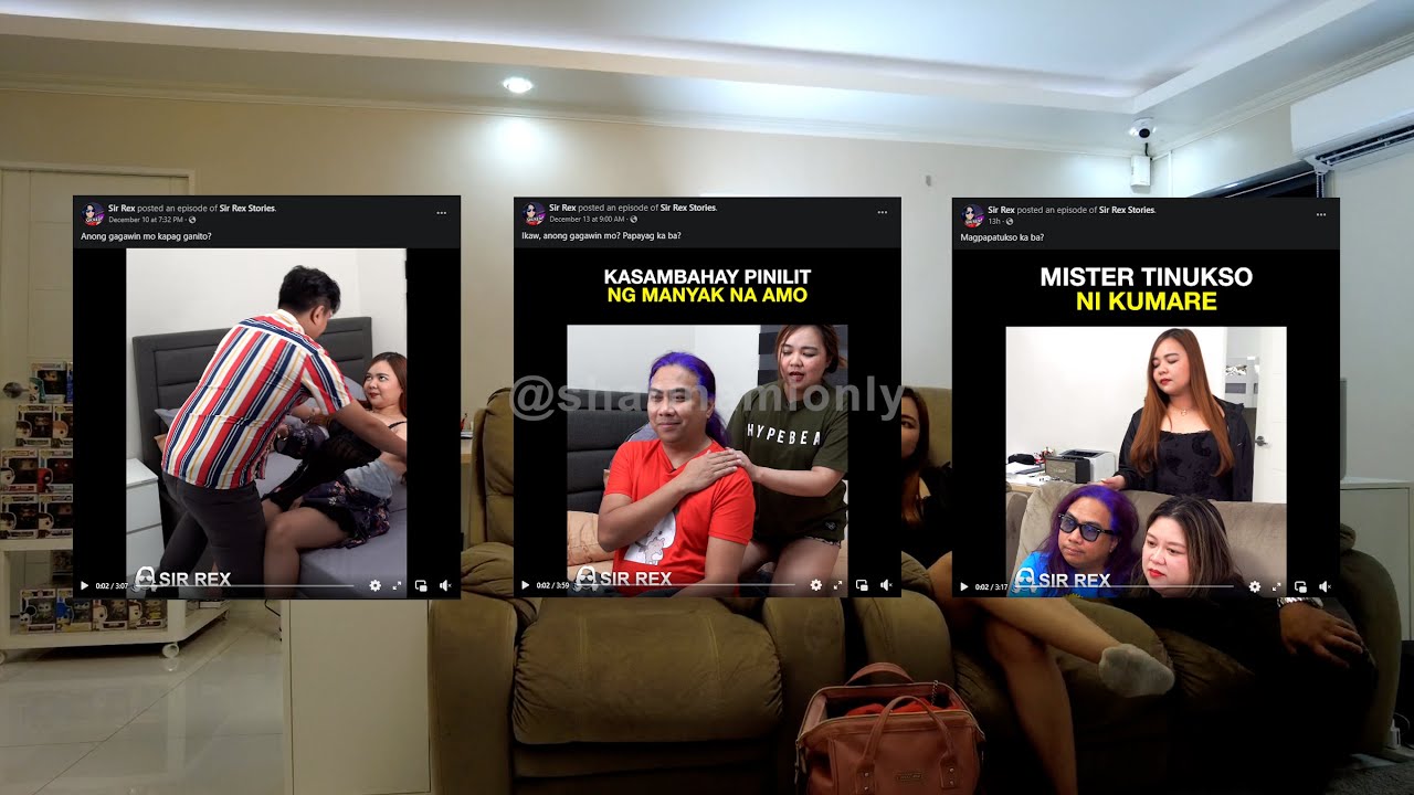 GANITO PALA SI SIR REX OFF CAM! - SHARINAMI - YouTube