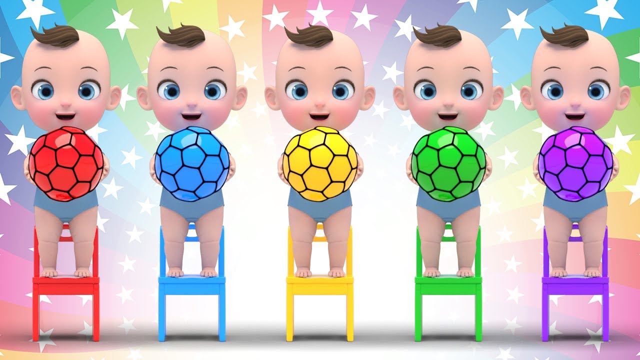 Color Balls If You’re Happy Song música colorida Learn Sing A Song ...