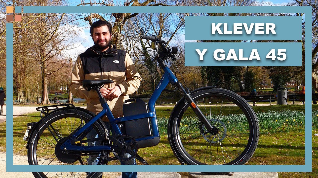 Klever Y Gala 45 | Review | Speed pedelec met handige lage instap - YouTube