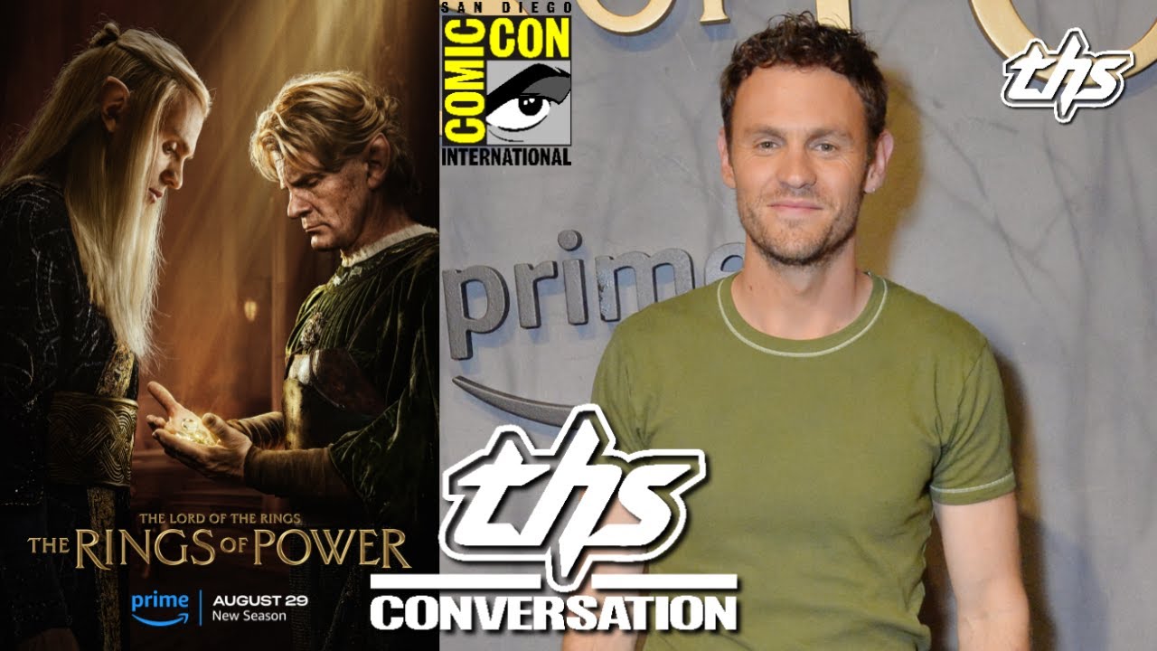 THE LORD OF THE RINGS: RINGS OF POWER - Charlie Vickers | THS SDCC Interview - YouTube