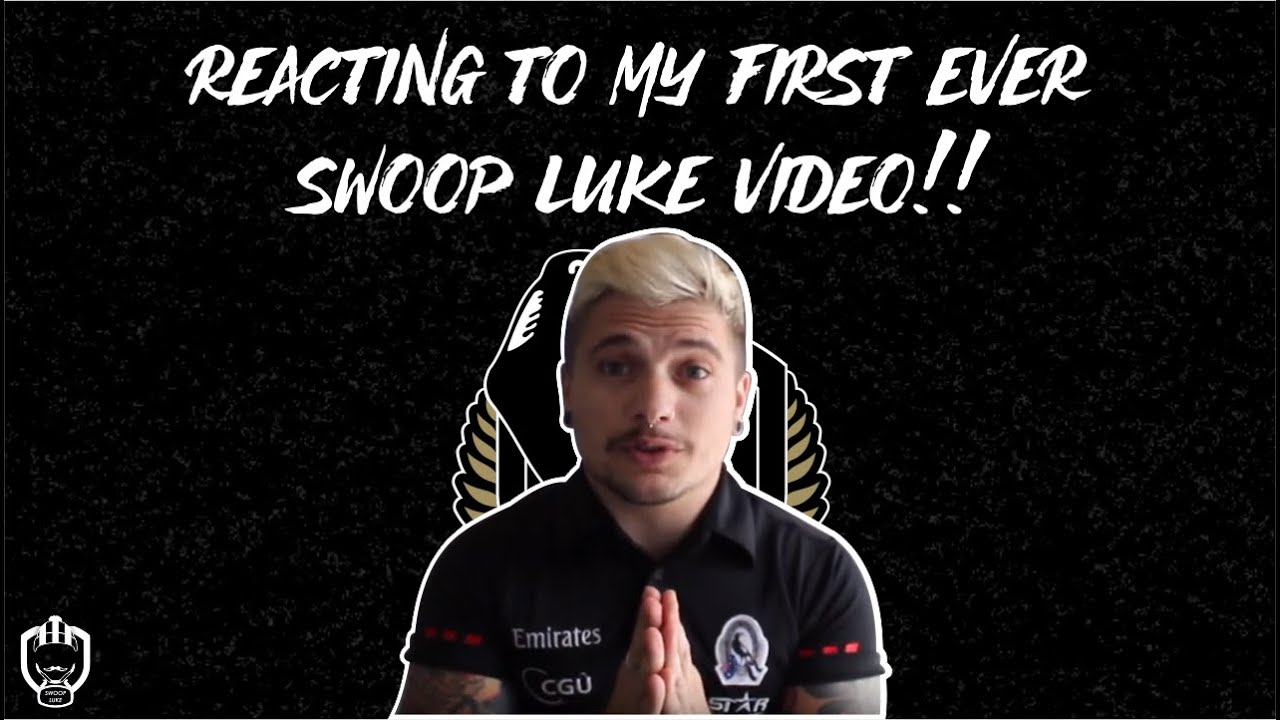 Reacting To My First Ever Swoop Luke Video!! - YouTube