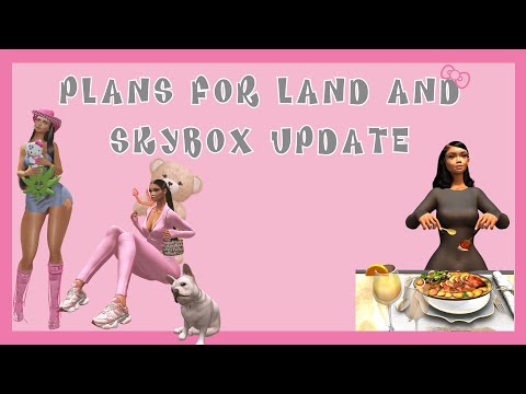 ❤︎Ideas For My Land| Furnishing My Skybox❤︎