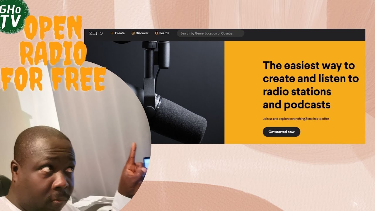 Simple ways to open an online radio station for free with zenofm - YouTube