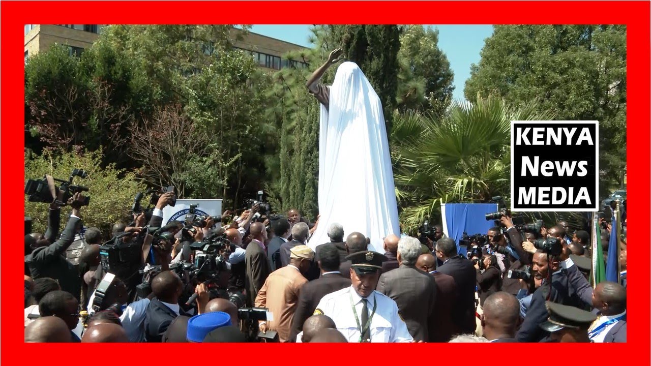 Ruto at unveiling statue of Julius Nyerere at AU Commission Addis Ababa ...