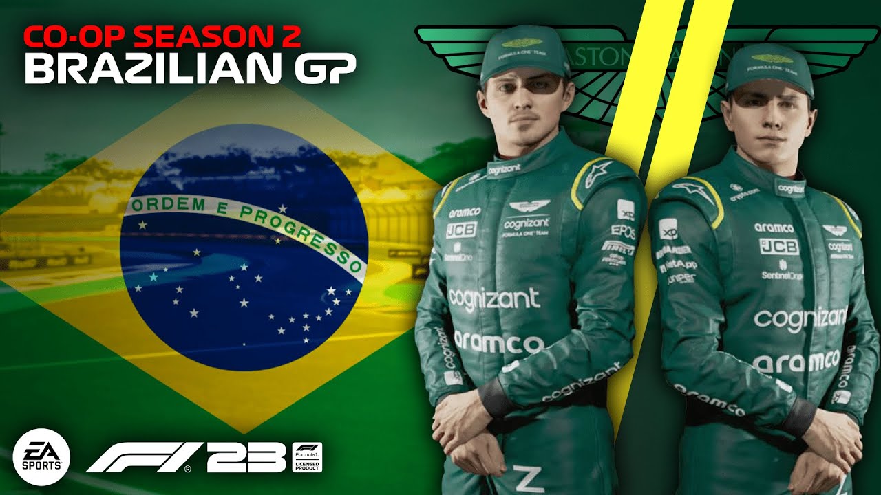 F1 23 - Co-Op Career S2E15.2 - Brazilian GP ft. JPVSPAndrade1 - YouTube