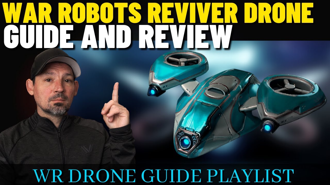 War Robots Reviver Drone Guide and Review | Danny Lightning WR Drone ...
