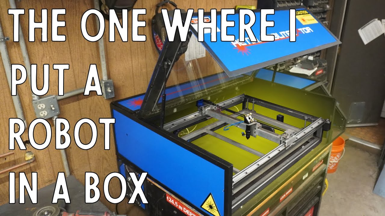 DIY CNC Laser Cutter Part 3 - Mirror Mounts And Enclosure - YouTube