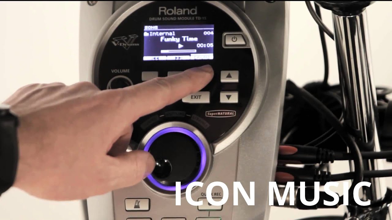 Roland TD11 Module demo at ICON MUSIC - YouTube