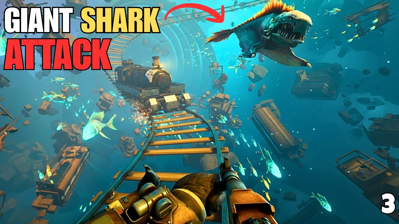 GIANT SHARK vs TRAIN! Extreme Survival - Void Train Gameplay Part 3 ...