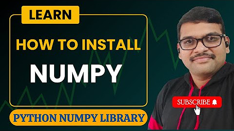 NUMPY LIBRARY - PYTHON PROGRAMMING - YouTube