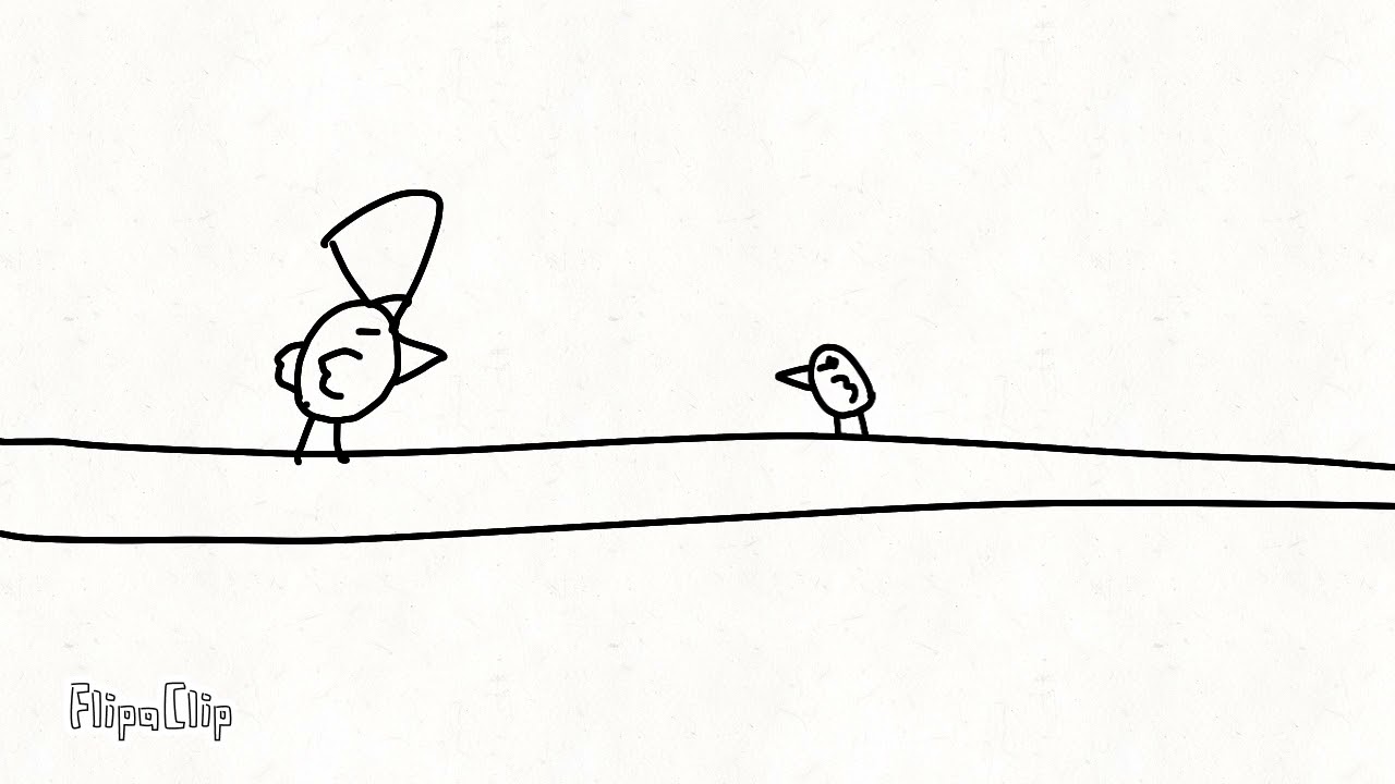 Two birds on a wire meme - YouTube