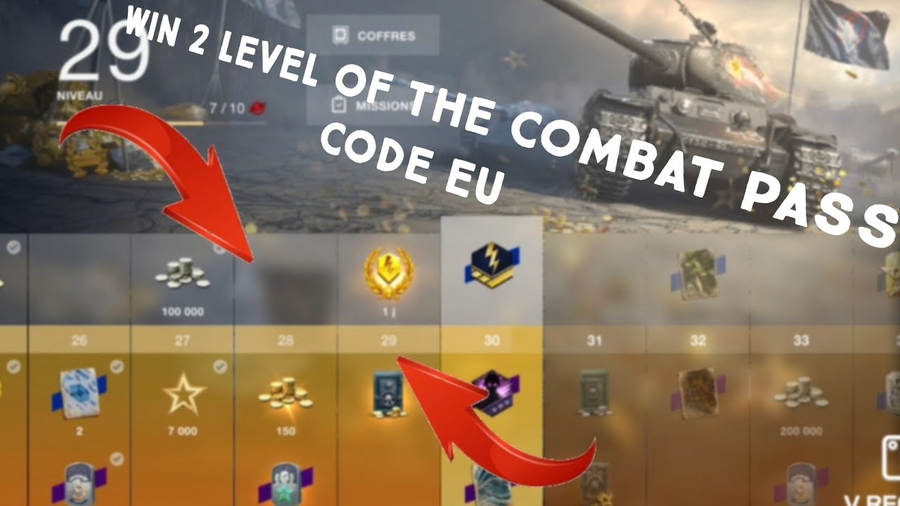 WOT BLITZ CODE EU WIN 2 LEVEL BATTLE PASS YouTube wot-blitz-code-eu-win-2-level-battle-pass-youtube