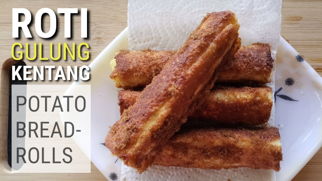 101 ROTI GULUNG KENTANG | POTATO BREAD ROLLS - YouTube