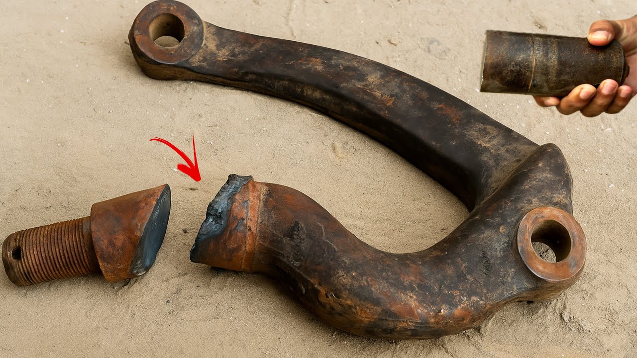 Accurate Repair of a Broken Steering Knuckle Arm of a Vehicle ...