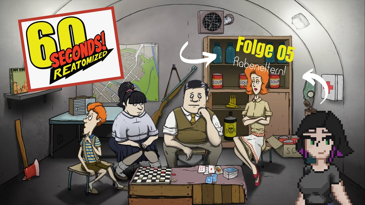 Ted und Dolores sind Rabeneltern! | Folge 05 | 60 Seconds! Reatomized - YouTube