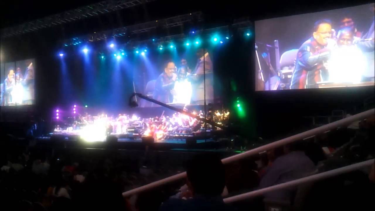Moments of Ilayaraja concert at Sanjose - YouTube