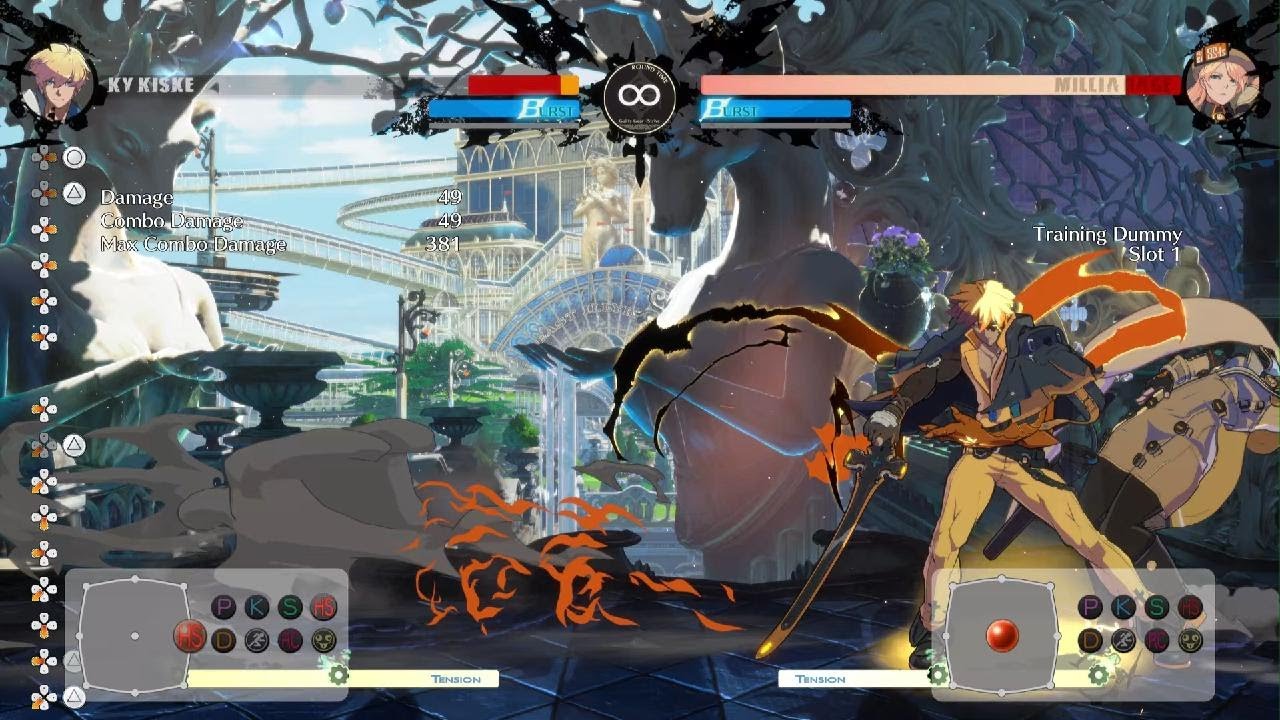 Guilty Gear -Strive- Beta 2 Ky dragon install full meter corner combo ...