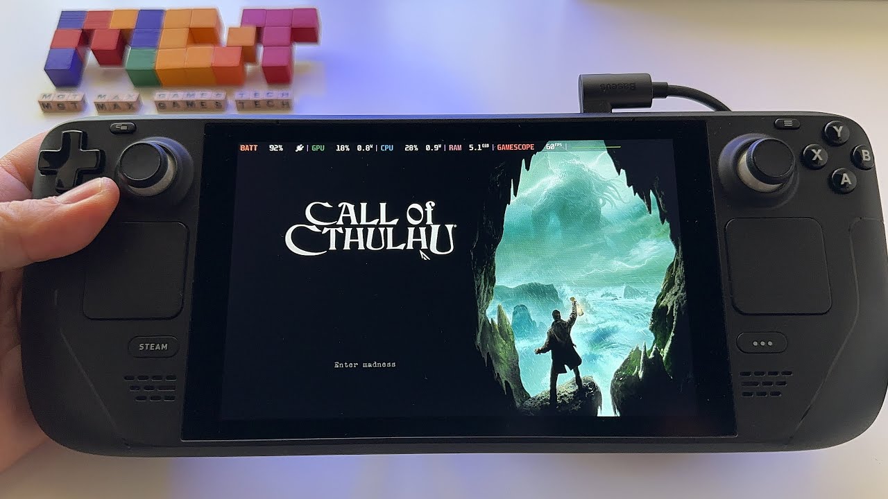 Call of Cthulhu - Steam Deck gameplay - YouTube