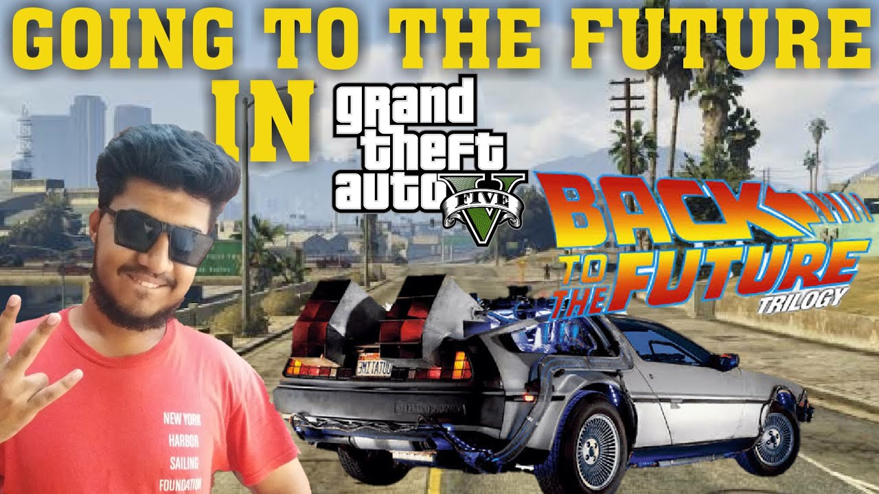#Gta5 #Backtothefuture BACK TO THE FUTURE IN GTA 5 DELOREAN TIME ...