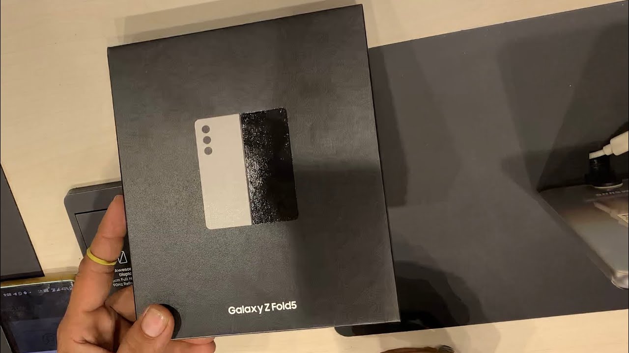 Unboxing Samsung Galaxy Z Fold 5 - Experience The Power of Galaxy 🌌 in ...