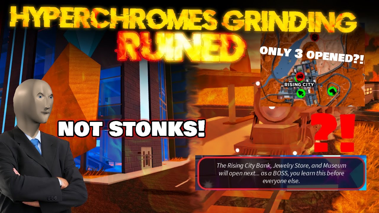 SEASON 18 UPDATE IN ROBLOX JAILBREAK RUINED HYPERCHROMES GRINDING ...