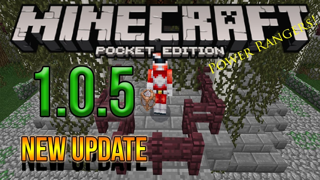 Minecraft PE 1.0.5 (1.0.5.11) Official Out! Mainly for IOS - YouTube