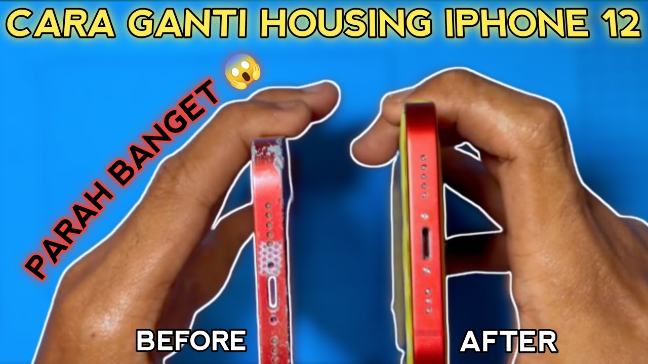 CARA GANTI HOUSING IPHONE 12 || GOKILL PARAH BANGET!!!!!! HOW TO CHANGE THE HOUSING - YouTube